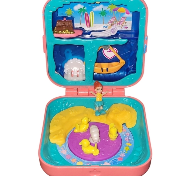 Mattel | Toys | Polly Pocket Hidden Hideouts Mermaid Cove Compact And ...